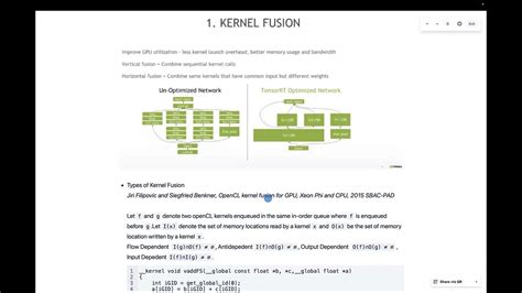 Kernel Fusion In Opencl Youtube