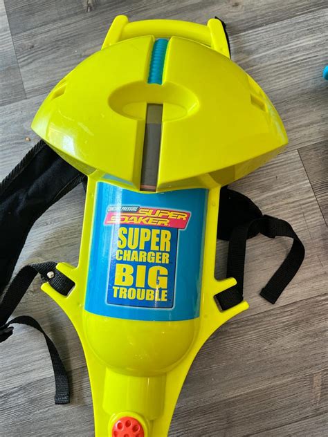 Vintage Super Soaker Super Charger Big Trouble Backpack Constant
