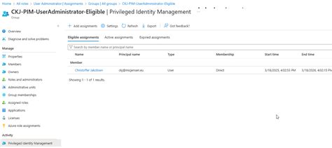 Create Pim Group For Entra Roles Visible Assignments Christoffer