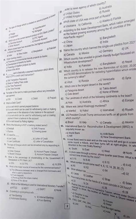 Ific Bank Transaction Service Officer Full Preparation Guideline