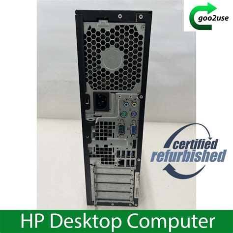 Hp Compaq Elite Sff I Ghz Desktop Computer Computers Tech Desktops On Carousell