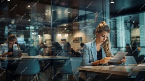Premium Photo Futuristic Ai Technology In Data Analysis Cyber