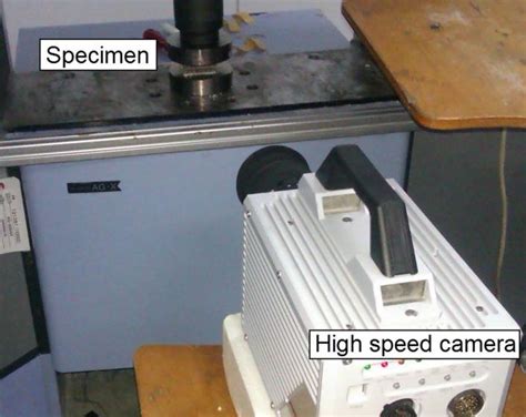 3 Quasi Static Compression Test Set Up And High Speed Camera