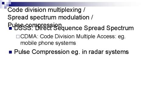 Communication Data Transfer 2 Baseband Signals Line Coding