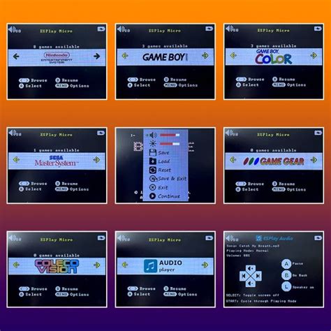 Esplay Micro V2 Handheld Game Console Esp32 Support Nes Gameboy Gb Gbc