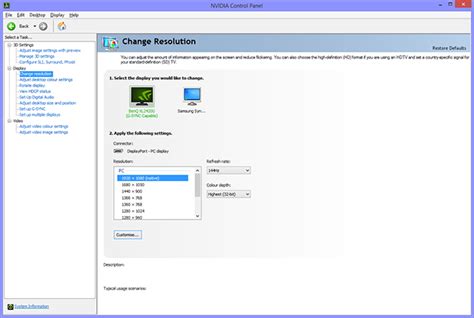 GeForce Garage How To Calibrate Your Monitor NVIDIA Control Panel Color Resolution Options