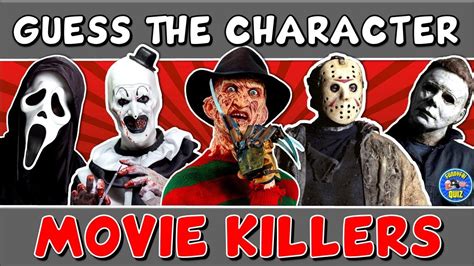 Guess The Movie Killers Quiz 🎬🔪💀 Challenge Trivia Youtube