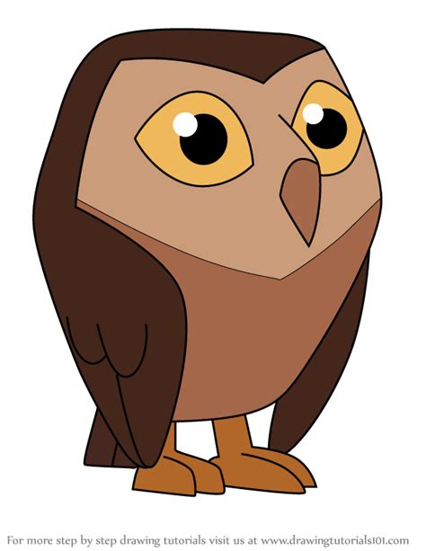 How To Draw Comic Owl