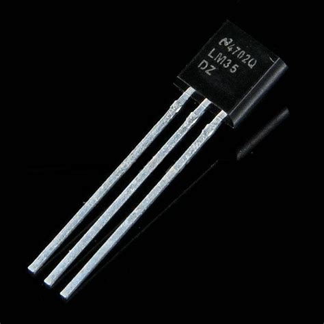 Tmp36 Lm35 2n3904 Temperature Sensor Project