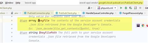 Keyfile Attribute Doesnt Work In Config Array · Issue 68 · Kainxspiritslaravel Pubsub Queue