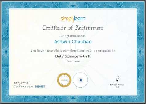 Ashwin Chauhan On Linkedin Simplilearn Keeplearning