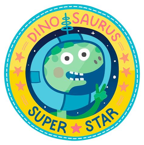 공룡 일러스트 배지 디자인 벡터 Freepik에서 무료 고품질 벡터를 다운로드하세요 Freepik