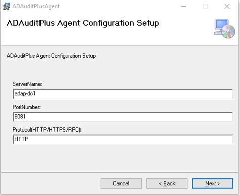 Installing Agent Manually Agent Guide Adaudit Plus
