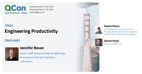 Qcon San Francisco 2024 Engineering Productivity