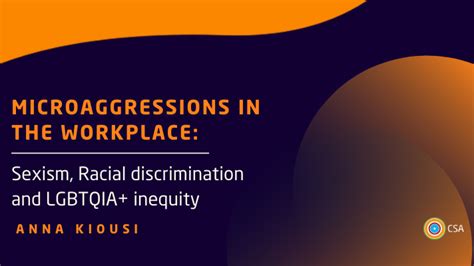 Charlotte Sweeney Associates Thought Leadership Article Microaggressions In The Workplace