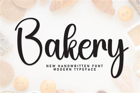 Bakery Font By William Jhordy · Creative Fabrica