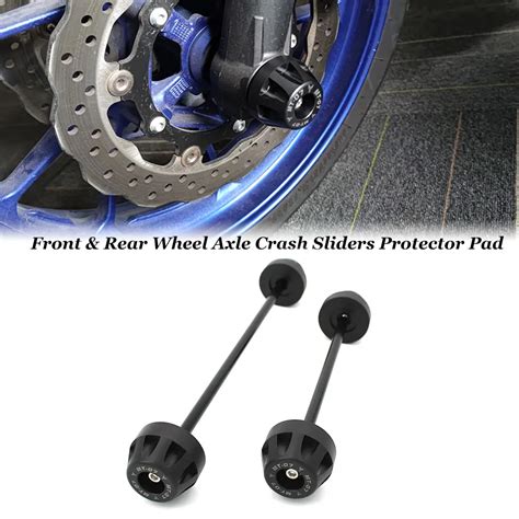 For Yamaha Mt 07 Mt07 Fz 07 Fz07 2014 2021 Motorcycle Stand Screw Swingarm Spool Front 
