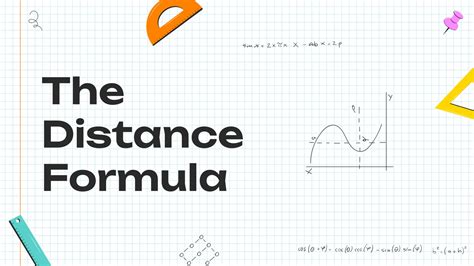Distance Formula