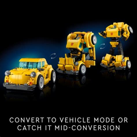 Lego® Icons Transformers Bumblebee Collectible Building Set 950 Pc