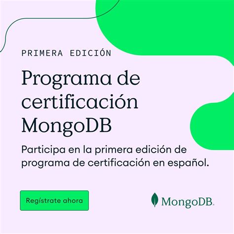 🚀 ¿quieres Obtener La Certificación Mongodb Dba Associate O Developer