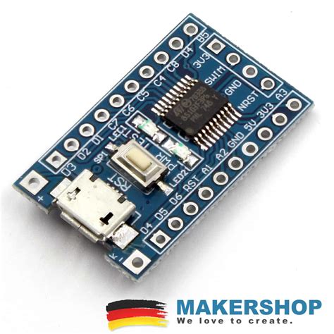 Stm8s103f3p6 Stm8 Minimum System Development Board Makershop De