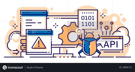 Api Programming And Artificial Intelligence Illustration Free