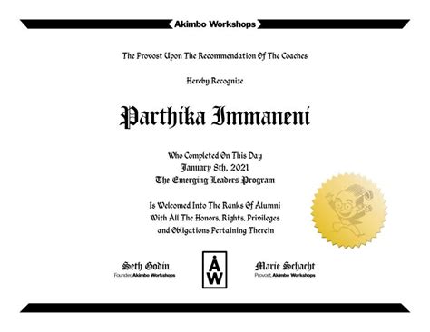 Parthika Immaneni On Linkedin Kickstarted This Year By Graduating From Akimbos Emerging Leaders…