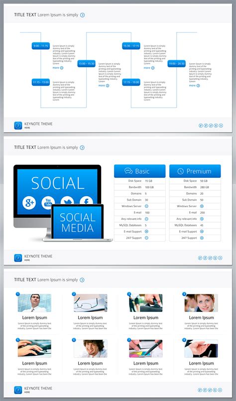 Seven PowerPoint Presentation Templates GraphicRiver