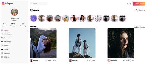Instagram Clone Codesandbox