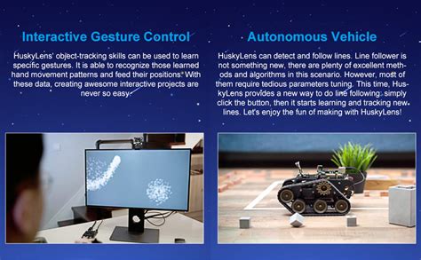 Amazon HUSKYLENS Smart AI Machine Vision Sensor Object Tracking Camera For Arduino