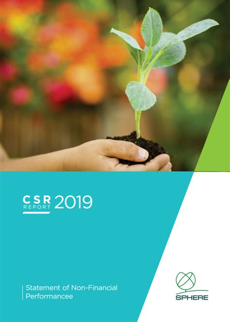Csr Report 2019 Statement Of Non Financial Performance Sphere