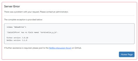 Having Issue With Cables Bulk Import · Netbox Community Netbox