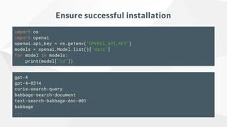 OpenAI API Crash Course PDF