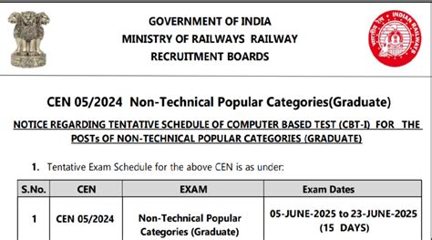 Rrb Ntpc Application Status 2025 Link Activate Rrb Ntpc Cbt Exam Date 2025 Out ‣ Anil Sir Iti