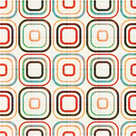 Seamless Abstract Geometric Pattern Geometrical Rounded Design Vector Geometrical Rounded