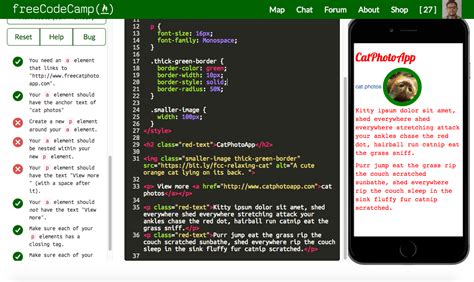 Freecodecamp Challenge Guide Nest An Anchor Element Within A Paragraph