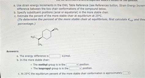 Solved The Methyl Group Is In The Axial Equatorial Both