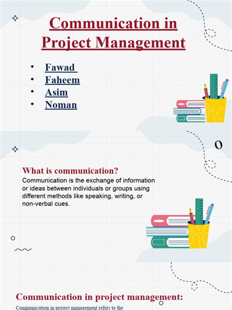 Pp Presentation Pdf Communication Project Management