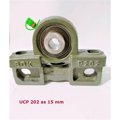 Jual Bearing Pillow Block Ucp 202 As 15 Isi Kemasan 1 Pcs Shopee