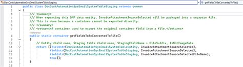 D365fo X Tip For Developers How To Deal With Container Fields On