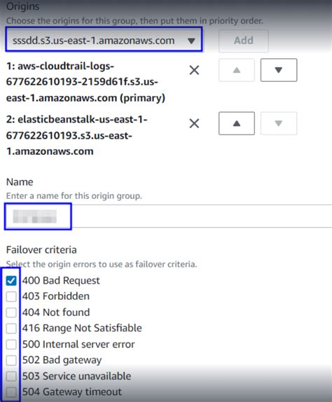 Ensure Cloudfront Origin Failover Enabled Icompaas Support