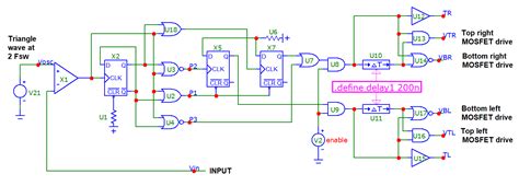 Power Supply Phase Shift Of Phase Shift Full Bridge Converter Electrical Engineering Stack
