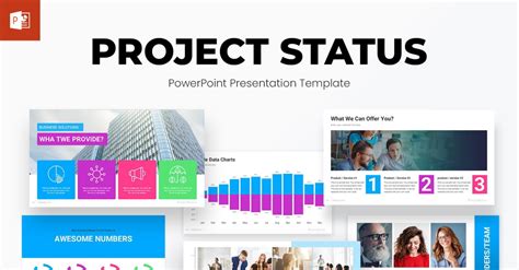 Project Status PowerPoint Presentation Template