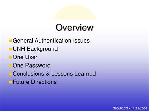 ppt one user one password integrating unix accounts and active