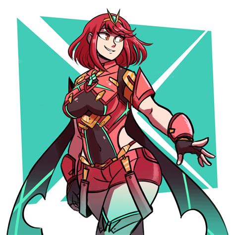 Pyra Drawing~ Xenoblade Chronicles