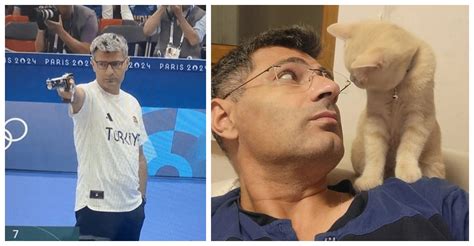 Turkish Olympic Shooter Yusuf Dikec Is A Cat Person Onedio