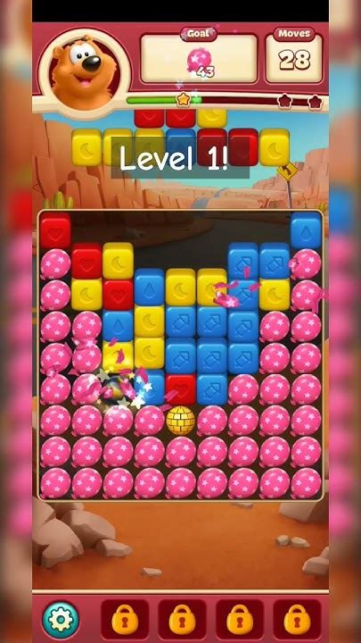 Toon Blast Level 1 Toonblast Playtoon Level1 Youtube