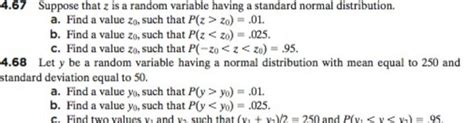 Answered 4 67 Suppose That Z Is A Random Variable Having A Standard