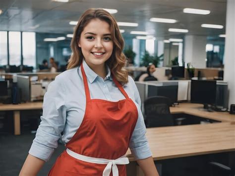 Premium Photo Transforming Chaos Into Order Office Cleaning Girls