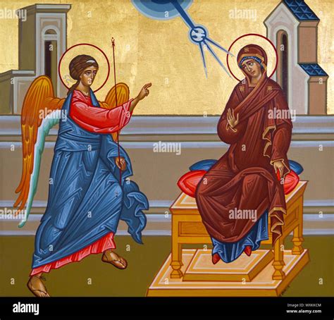 Annunciation Of Mary Icon